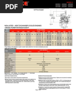 Clarke JU6H Specification Sheet | PDF | Horsepower | Engines