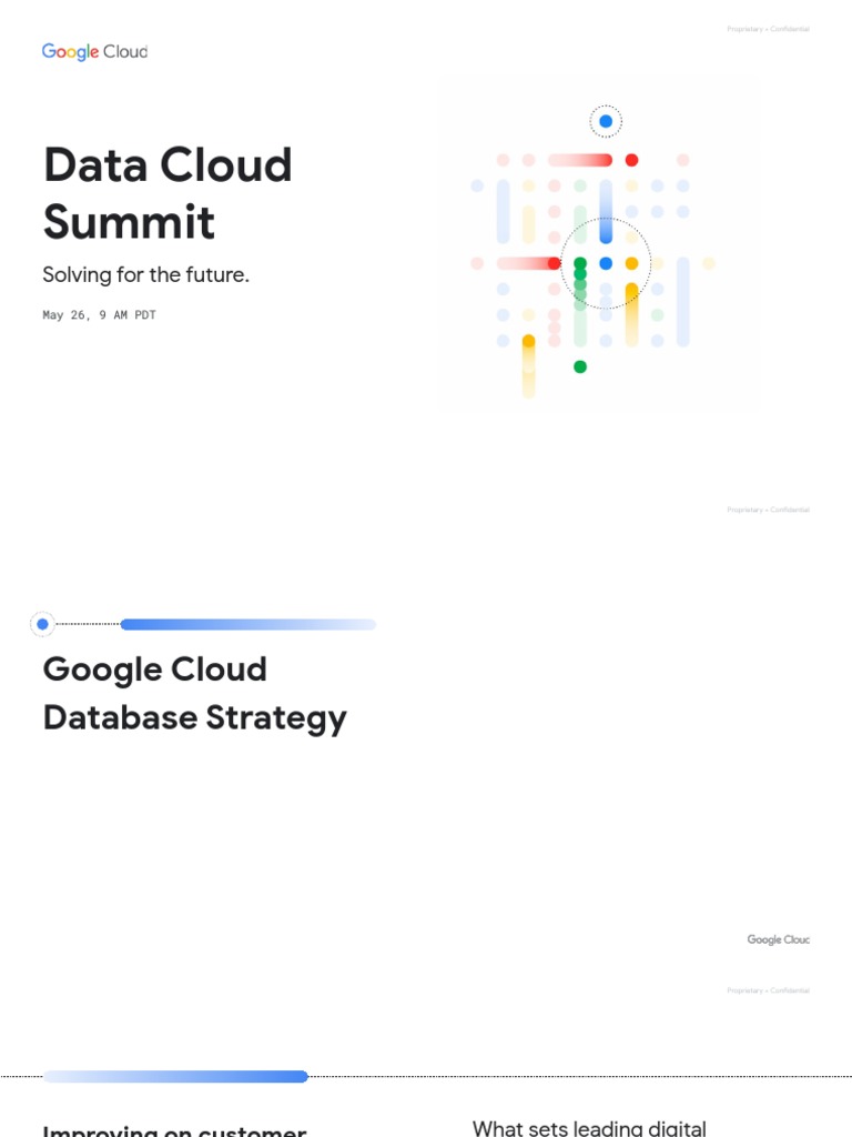 dc200 Google Clouds Database Strategy Roadmap | PDF | Cloud Computing ...