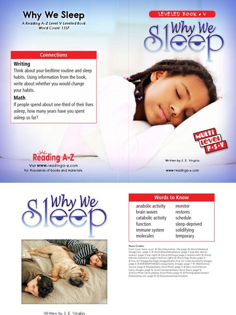 Why We Sleep Pdf Pdf Sleep Dream