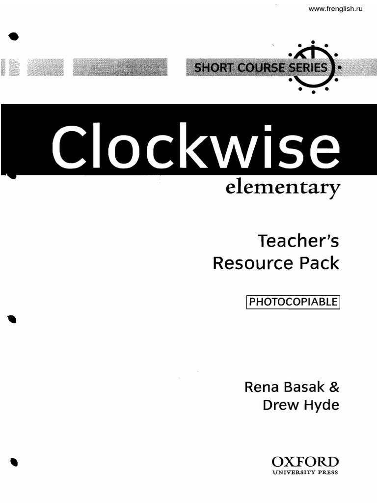 Clockwise Elementary - Teacher's Resource Pack | PDF