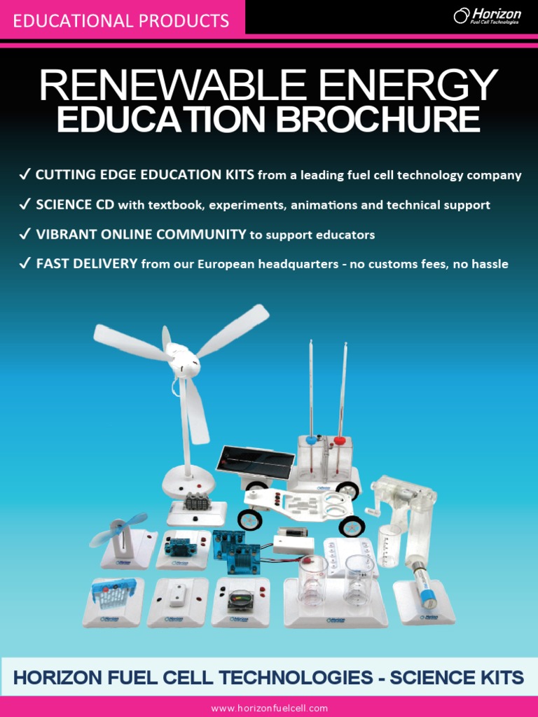 Horizon Fuel Cell Education Kits | PDF | Fuel Cell | Hydrogen