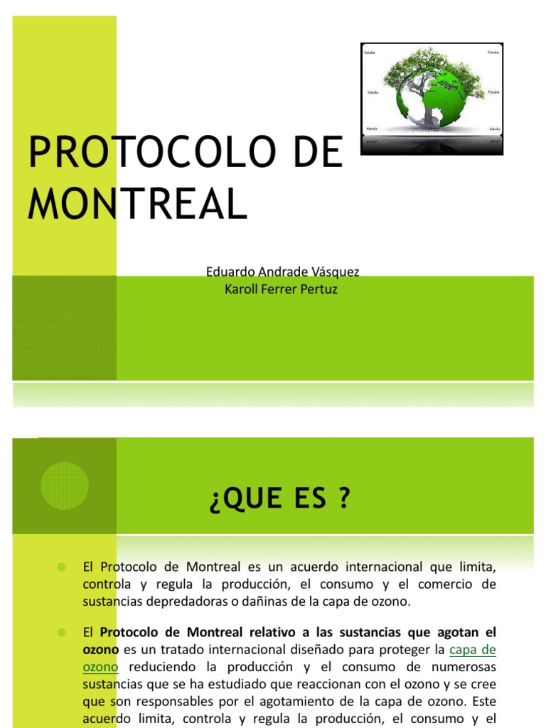 Protocolo de Montreal | Naturaleza | Prueba gratuita de 30 días | Scribd