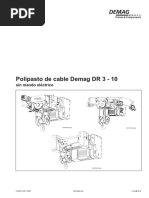 Manual de Instrucciones Polipastos DEMAG, Serie DH | PDF | Corriente eléctrica | Seguridad y ...