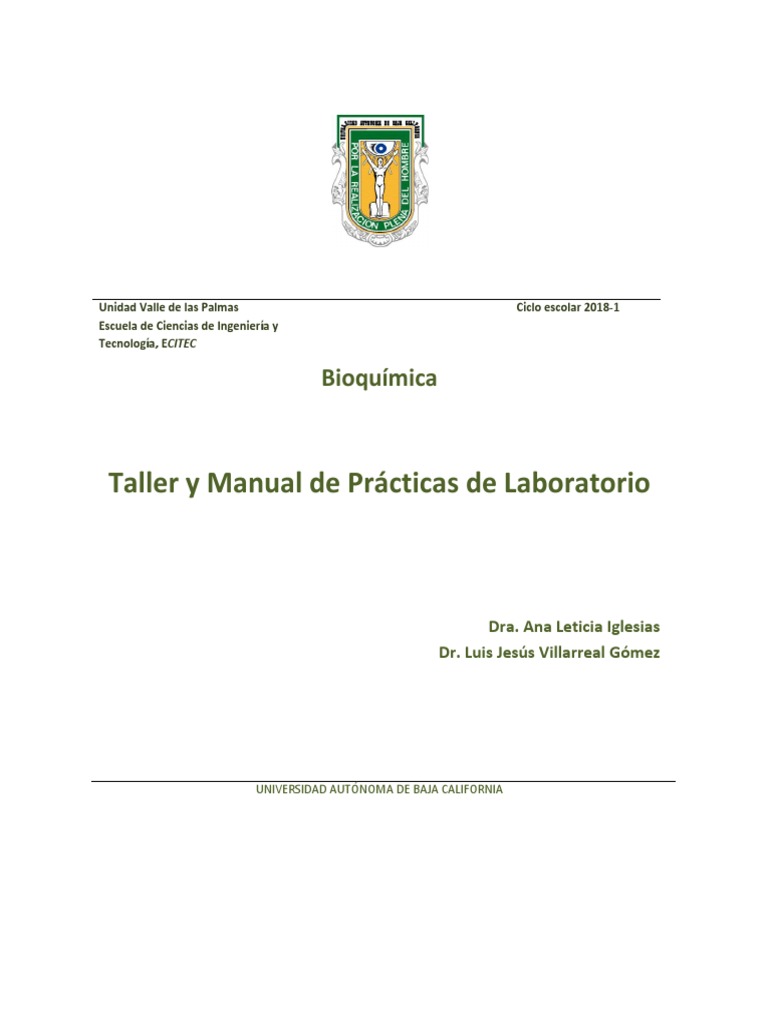 Bioquímica | PDF | Solución tampón | Ph