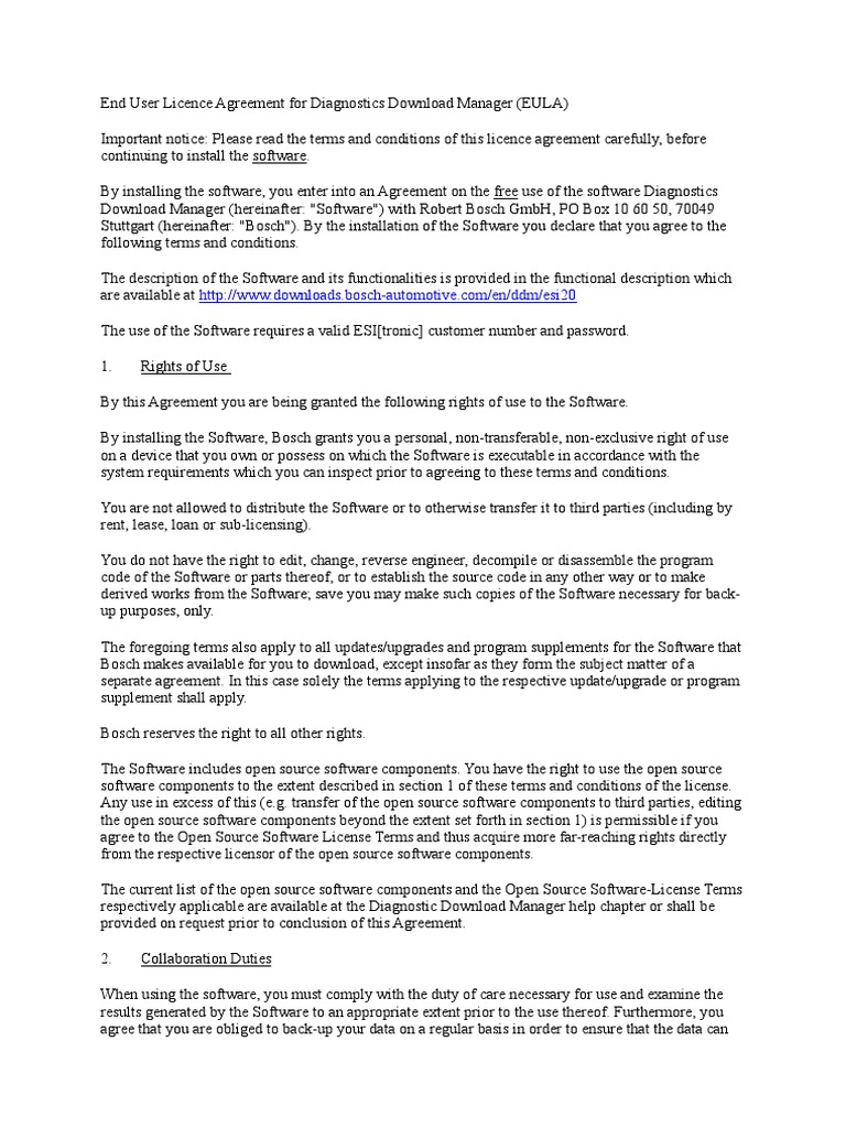 EULA Diagnostics Download Manager | PDF | License | Source Code