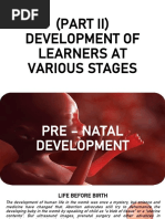 Prenatal Development | PDF | Prenatal Development | Fetus