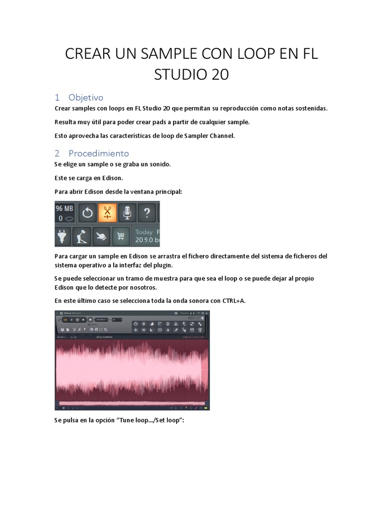 Crear Sample Con Loop | PDF