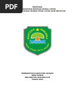 Contoh Proposal Pengajuan Rumah Tidak Layak Huni | PDF