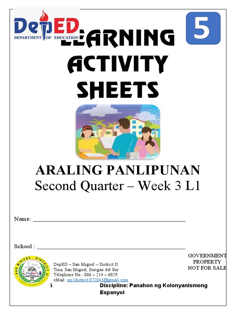 Las - Ap5 - Q2 - Week3 L1 - Final | PDF