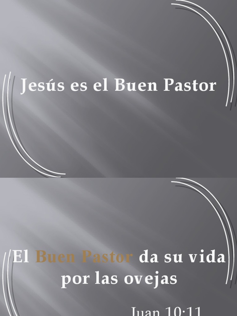 Jesús El Buen Pastor | PDF