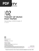 Trinity Grade 2 Theory - Answered | PDF | Minor Scale | Scale (Music)