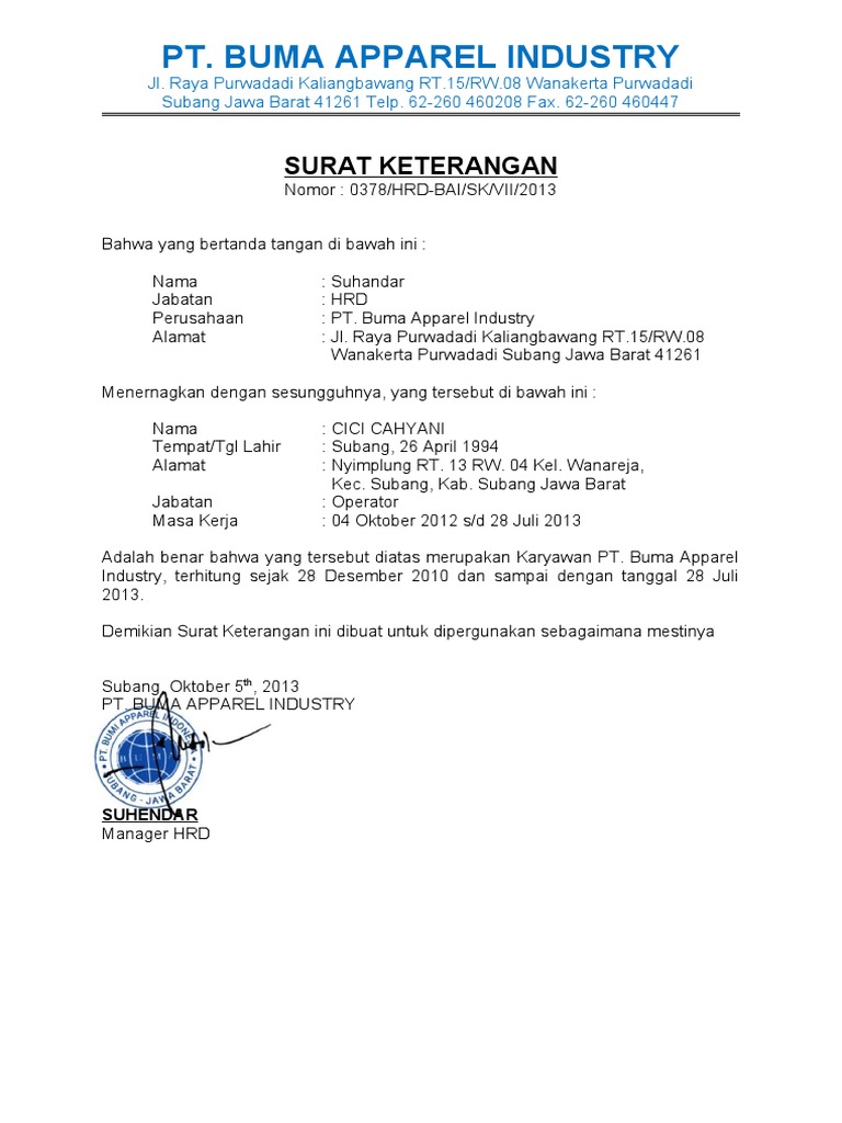 Bumi Apparel | PDF