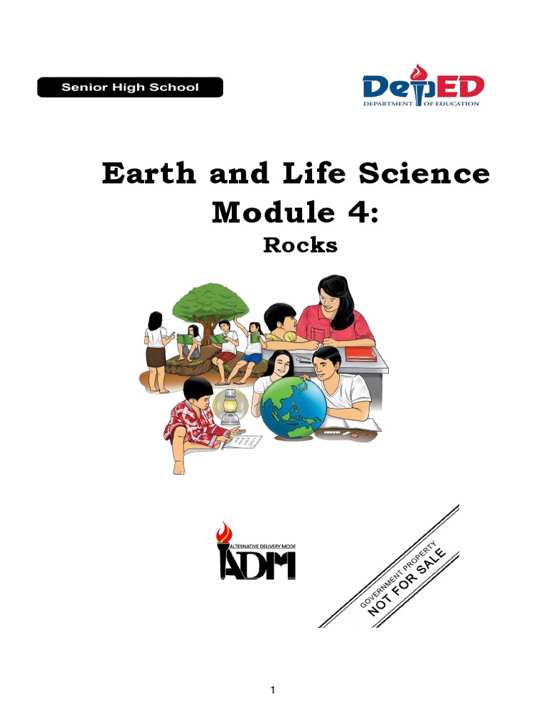 Earth and Life Science: Rocks | PDF | Rock (Geology) | Sedimentary Rock