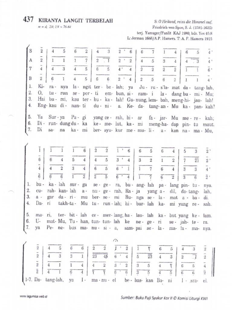 O Tuhan Datanglah | PDF