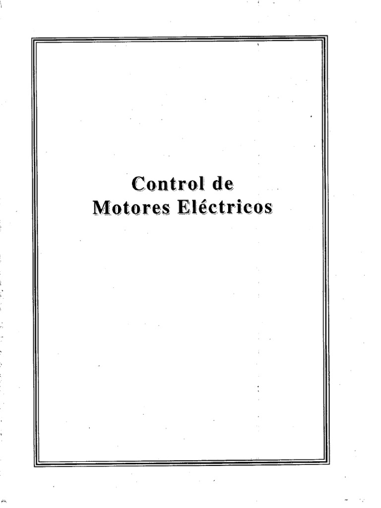 Control de Motores Electricos - Gilbert Enriquez Harper | PDF