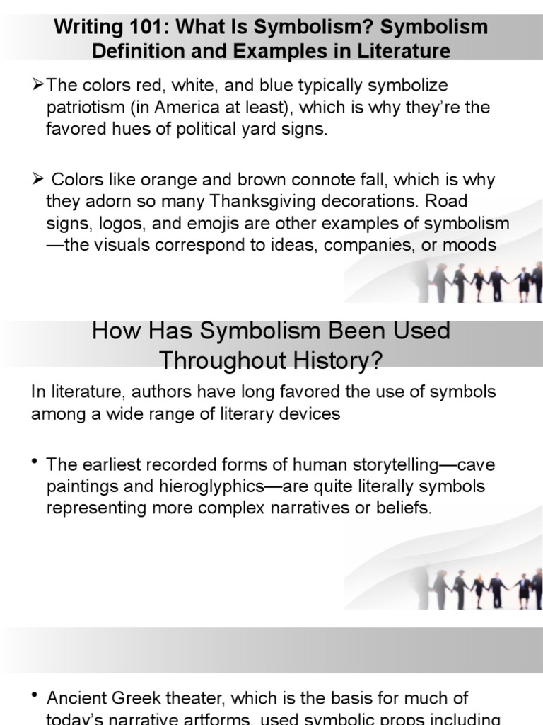 Writing 101: What Is Symbolism? Symbolism Definition and Examples in ...