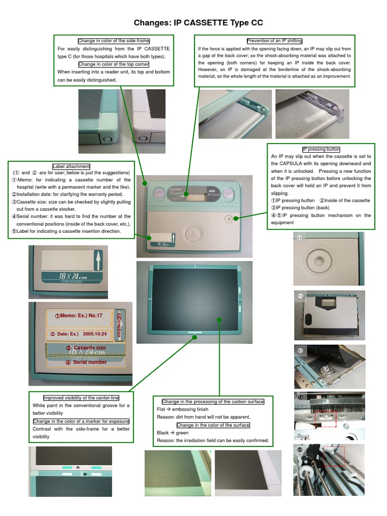 Ip Cassette Type CC 05.10.20 | PDF