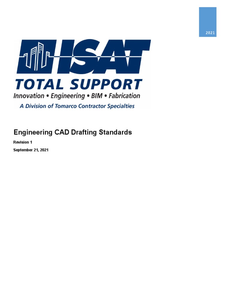 CAD Standards 2021 r1.3 | PDF | Screw | Pipe (Fluid Conveyance)