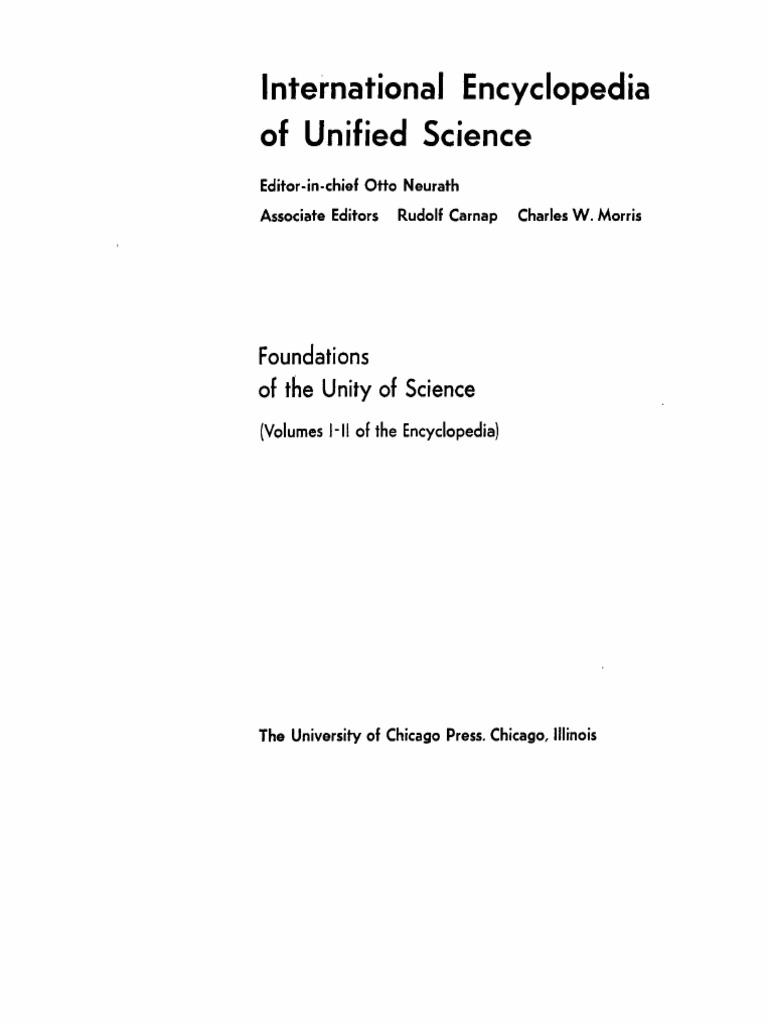 Morris - 1938 - Foundations of Theory of Sign | PDF