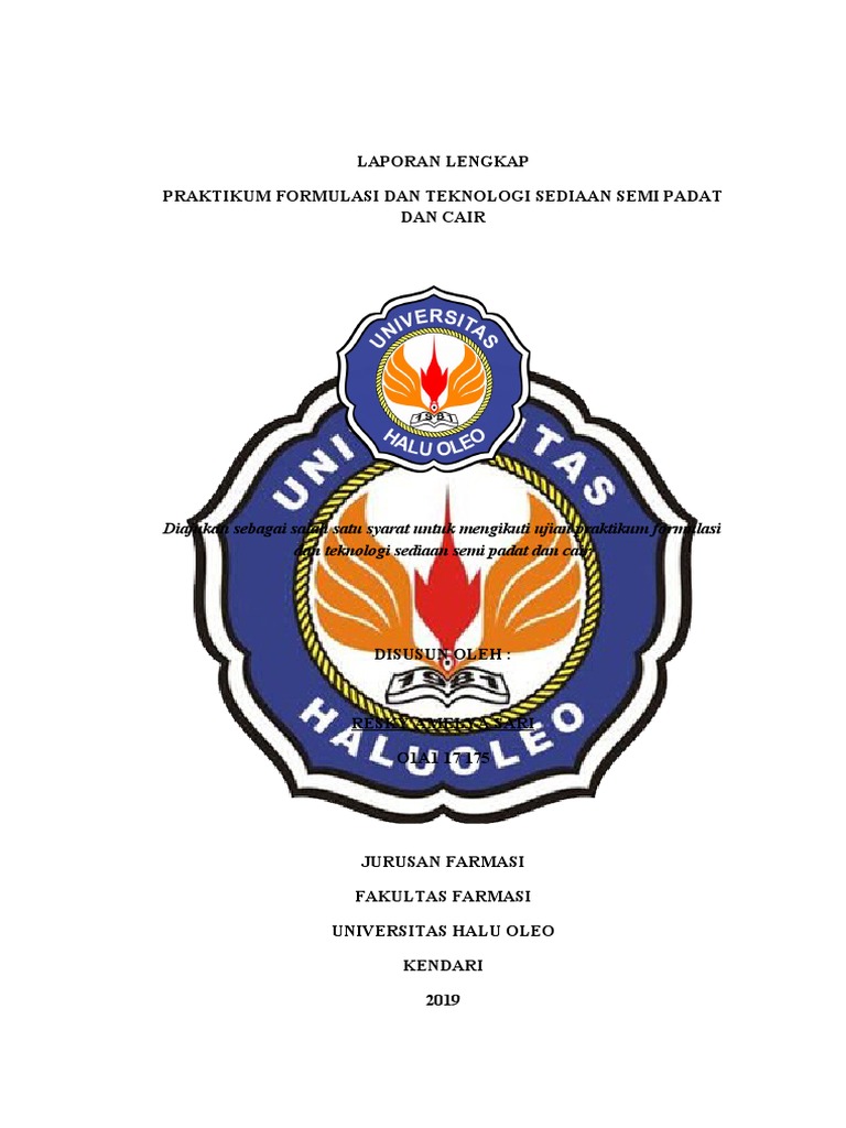 LAPORAN - LENGKAP - Fts Padat | PDF