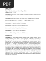 Focus Group Discussion (FGD) Transcript | PDF | Interview | Communication