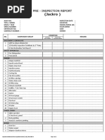 Hydraulic Jack Inspection Checklist | PDF | Manufactured Goods | Gas ...