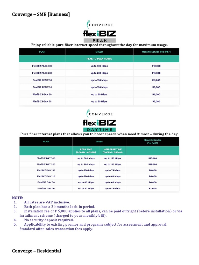 Converge - SME (Business) : Enjoy Reliable Pure Fiber Internet Speed ...