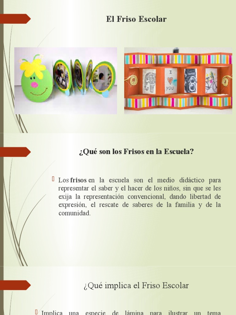 Presentación de El Friso Escolar | PDF