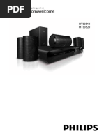 Manual Home Theater Philips Hts3510 | PDF | HDMI | Vídeo