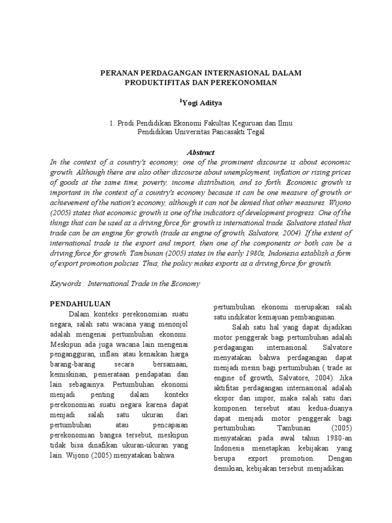 Yogi Aditya | PDF | Pengelolaan Keuangan & Uang | Politik