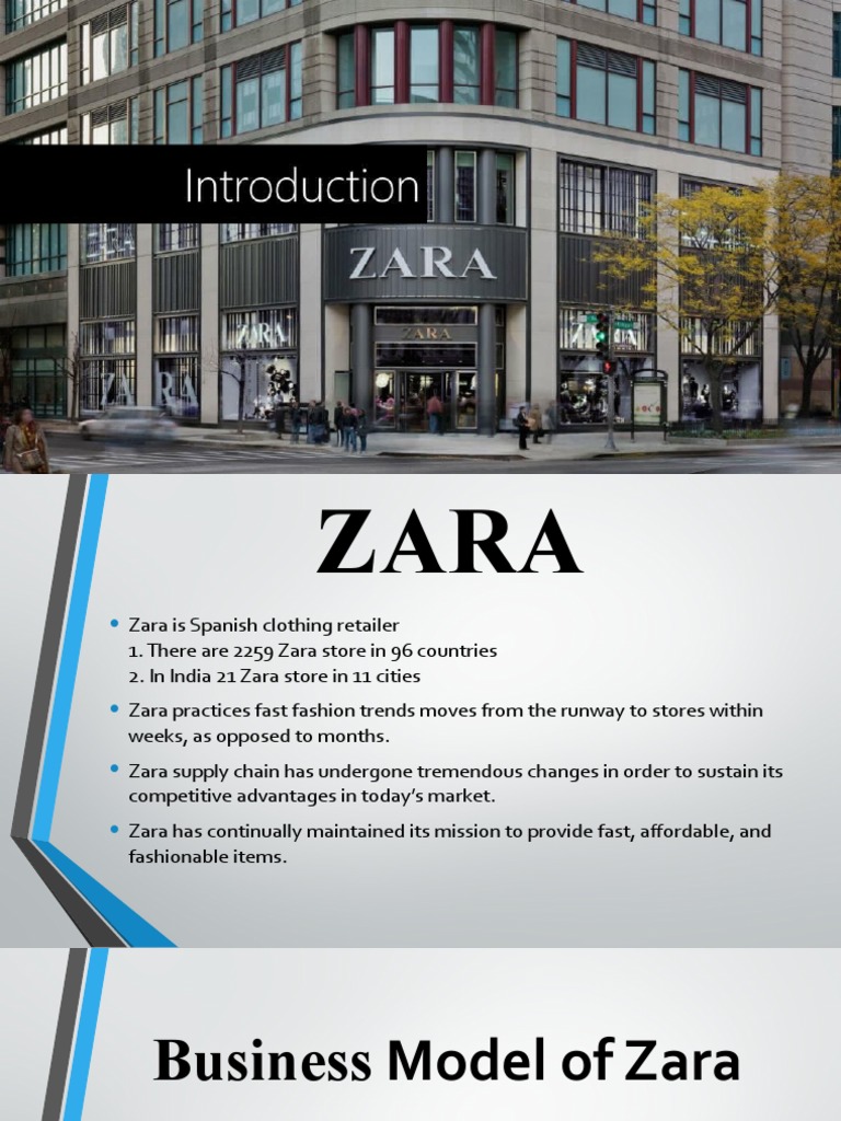 Zara's Fast Fashion Business Model Explained | PDF