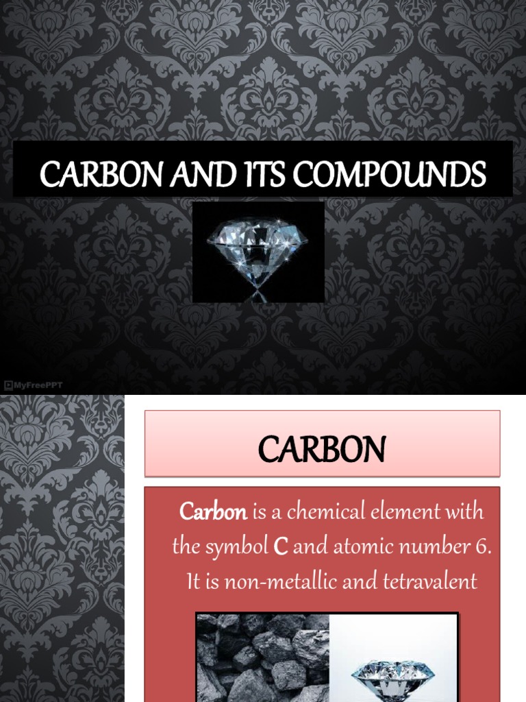 Carbon and Its Compounds | PDF | Chemical Bond | Carbon