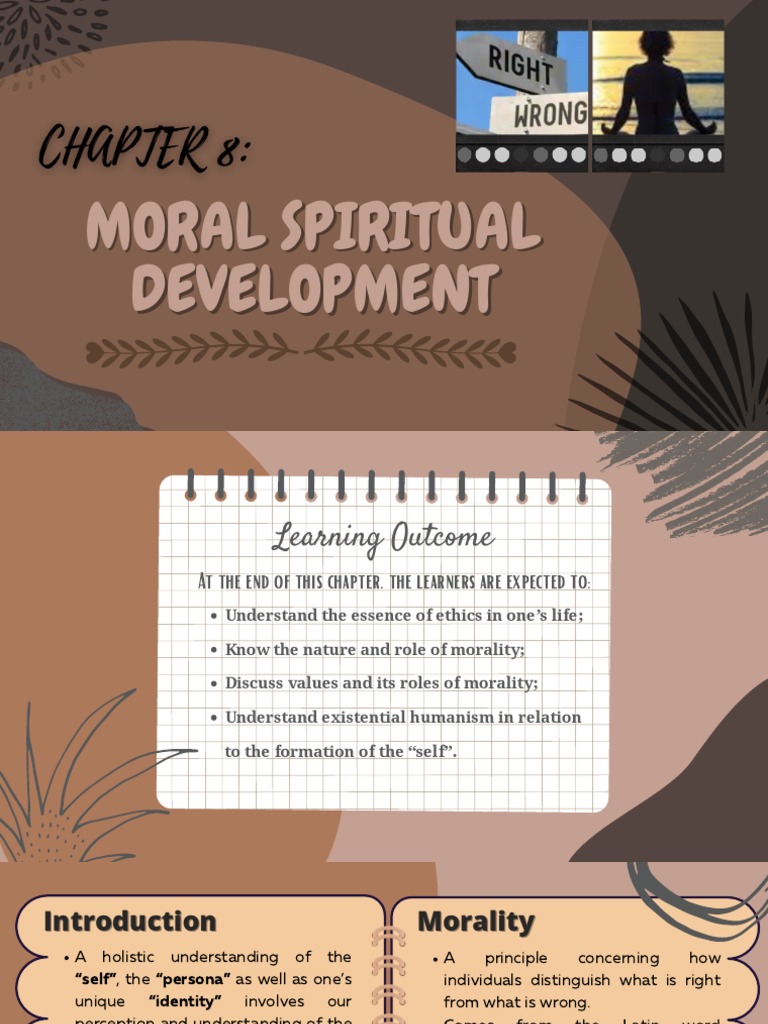 Moral and Spiritual Development | PDF | Value (Ethics) | Morality
