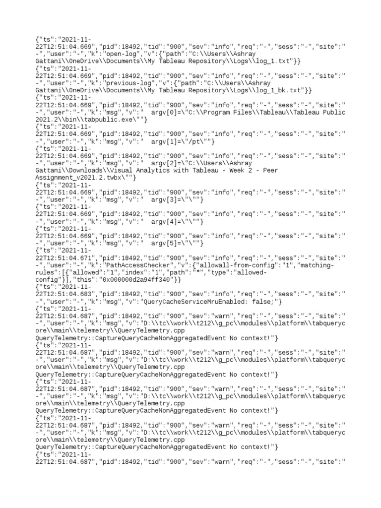Log 1 | PDF | Computer Science | Personal Computers