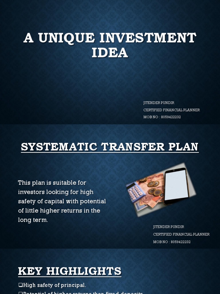 A Unique Investment Idea | PDF | Capital Gains Tax | Investing