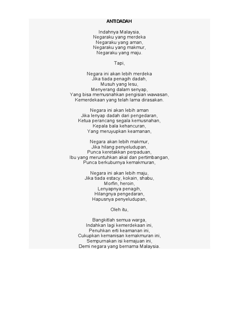 Koleksi Sajak Ppda | PDF