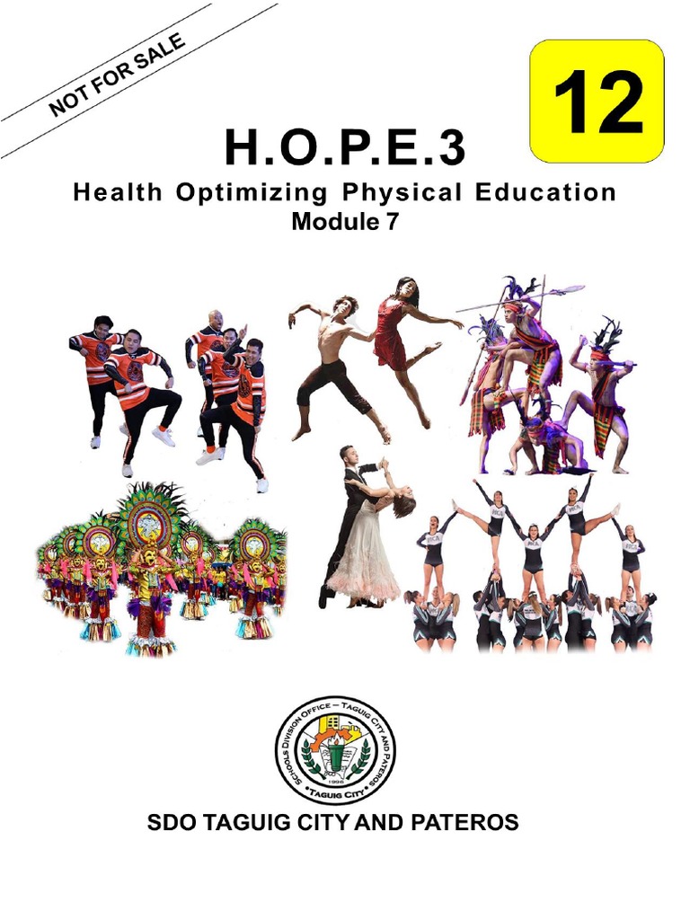 Pe 12 Hope3 Q1 M7 | PDF | Dances | Hip Hop Music