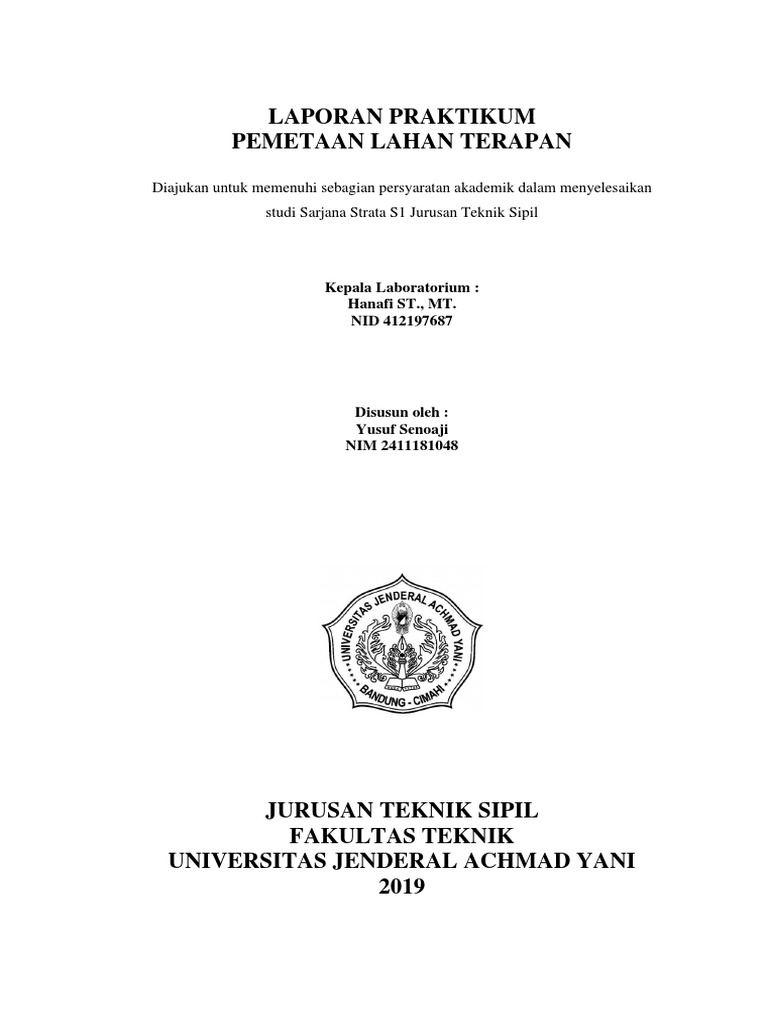 Laporan Praktikum Teknik Sipil | PDF | Komputer