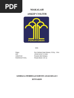 Asuhan Keperawatan Colitis Kelompok 6 | PDF