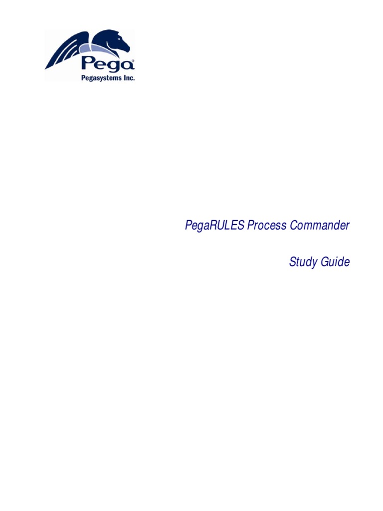 PegaRULES Process Commander-Study Guide | PDF | C (Programming Language ...