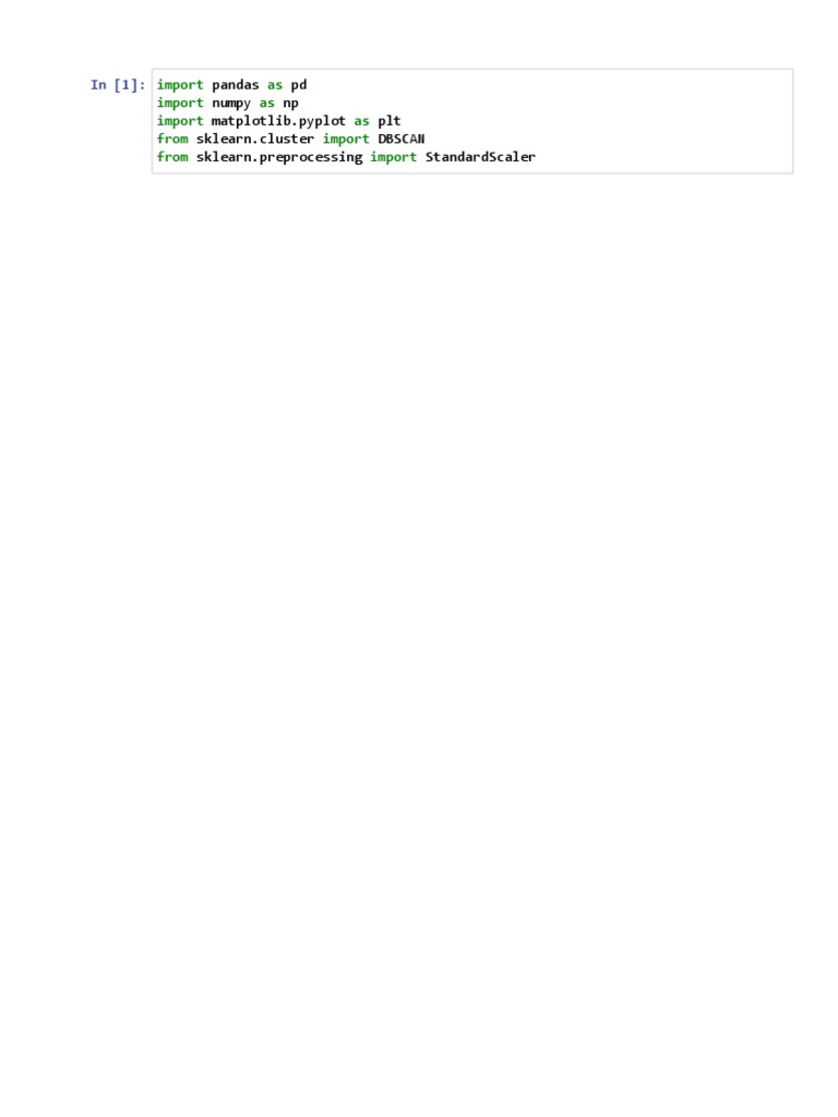 Assignment-07-DBSCAN Clustering (Crimes) - Jupyter Notebook | PDF ...