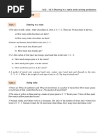 Real-World Ratio Problems Worksheet | PDF