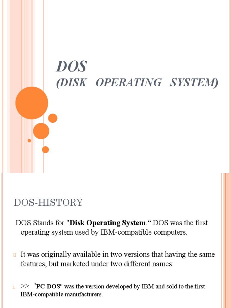 DOS Internal Commands | PDF | Directory (Computing) | Computer File DOS Internal Commands | PDF | Directory (Computing) | Computer File