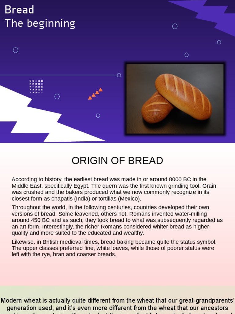 The History and Evolution of Bread Around the World | PDF | Breads | Dough