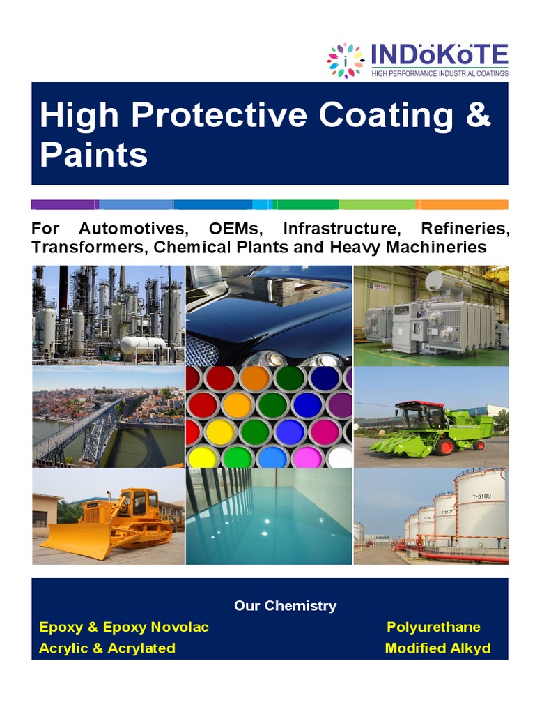 Indokote: Industrial Coatings Overview | PDF | Epoxy | Paint