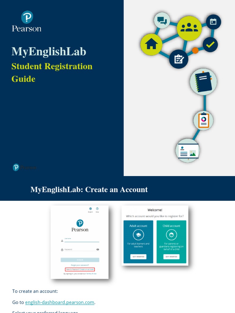 MyEnglishLab Student Registration Guide-1 | PDF | Software Development ...