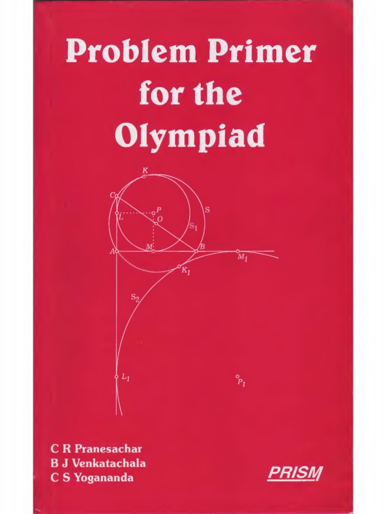 Problem Primer For The Olympiad (1) - Text | PDF | Triangle | Circle