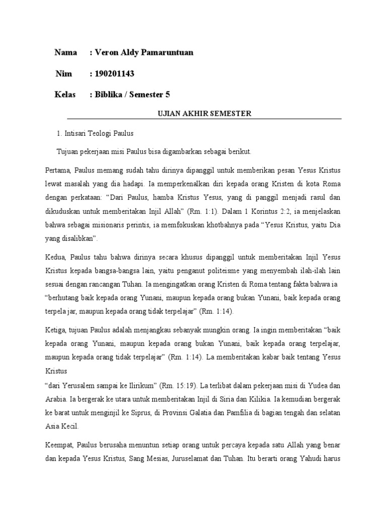 MANUSIA BARU DALAM KRISTUS | PDF