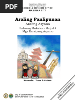 Grade 7 Module in Ap (3rd Quarter 2nd Module) | PDF