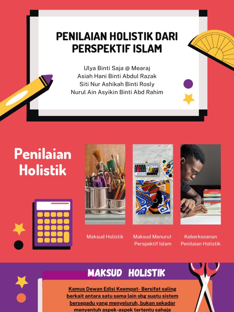 Penilaian Holistik Menurut Perspektif Islam | PDF